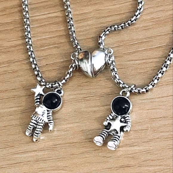 Jewelry | Astronut Friendshippartner Necklace | Poshmark